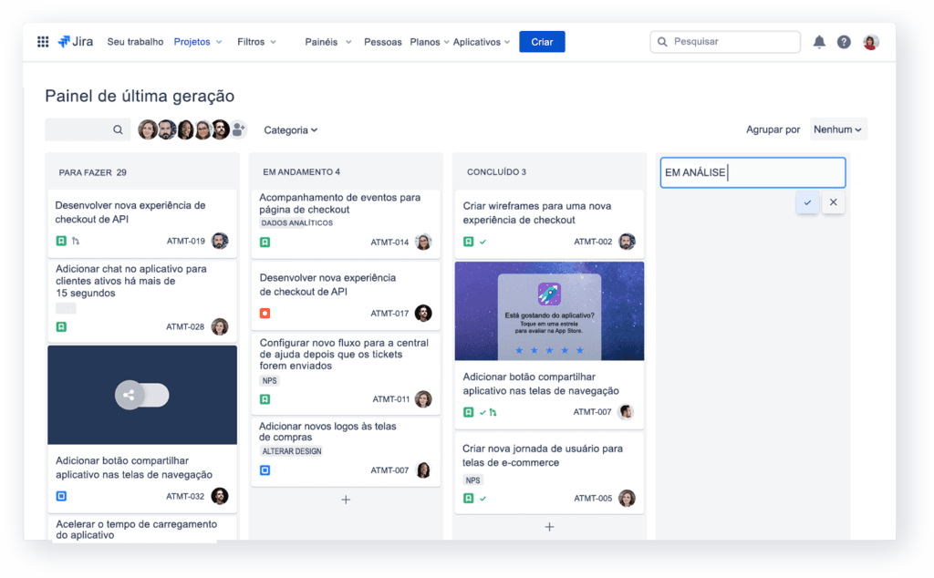 Jira primeira LP Youtube – SquadHub